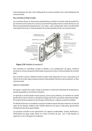 Tipos de intercambiadores de calor | DOCX