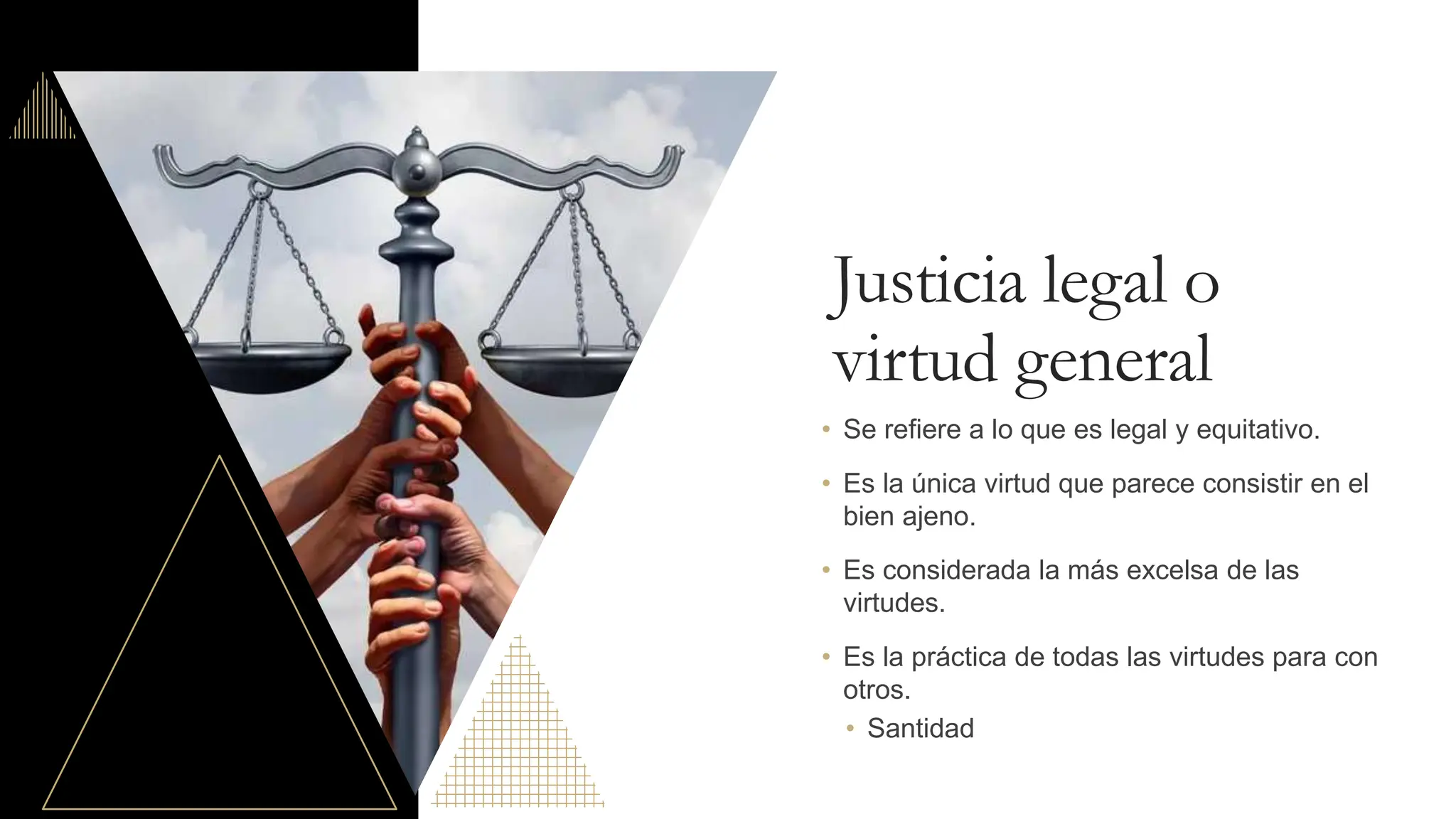 Tipos de JUSTICIA en la Ética Nicomáquea | PPTX