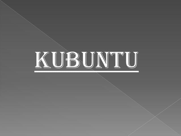 Tipos de linux | PPT