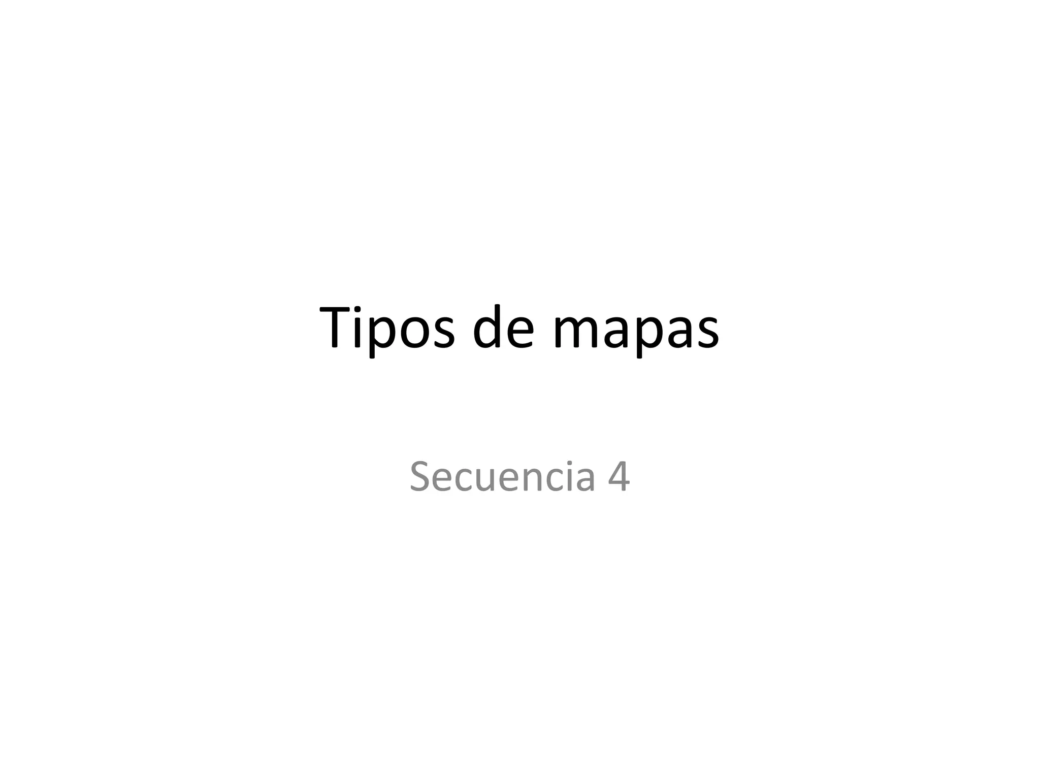 Tipos De Mapaspptx