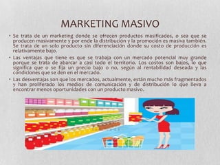 Tipos de marketing | PPTX
