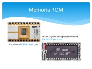 Tipos de memoria | PPTX