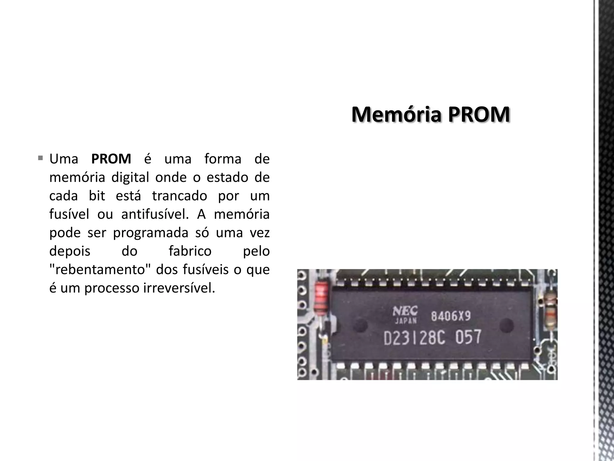 Tipos de memória rom | PPT