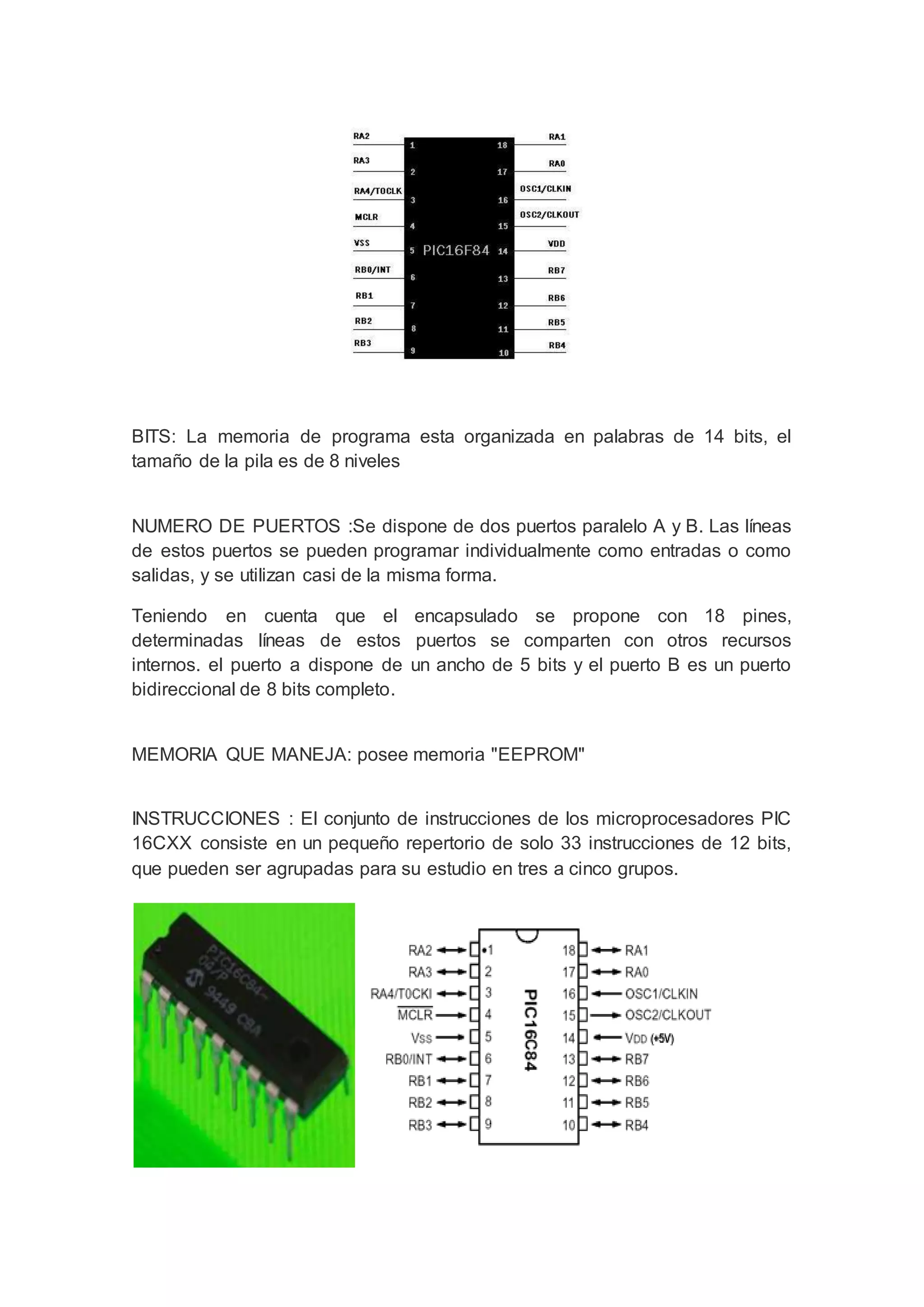 Tipos de microcontroladores | DOCX