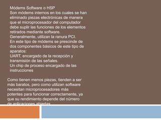 Tipos de modem | PPTX