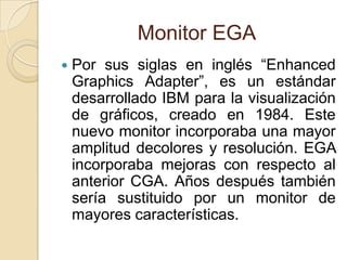Tipos de monitores | PPTX