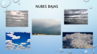Tipos de nubes | PPTX