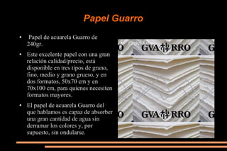 Tipos de papel | ODP