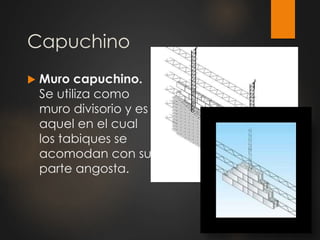 Tipos de paredes y muros | PPT