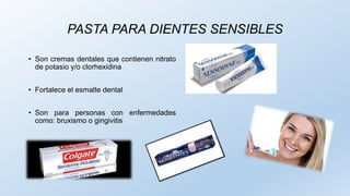 Tipos de pastas dentales | PPTX