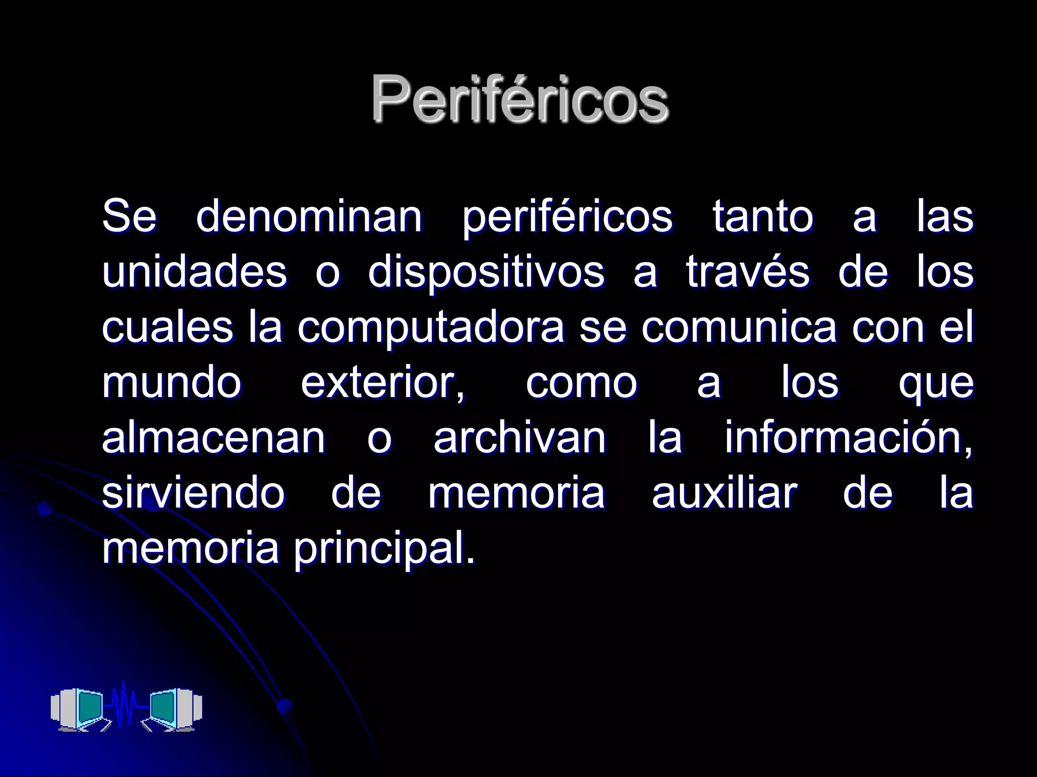 Tipos de perifericos | PPT