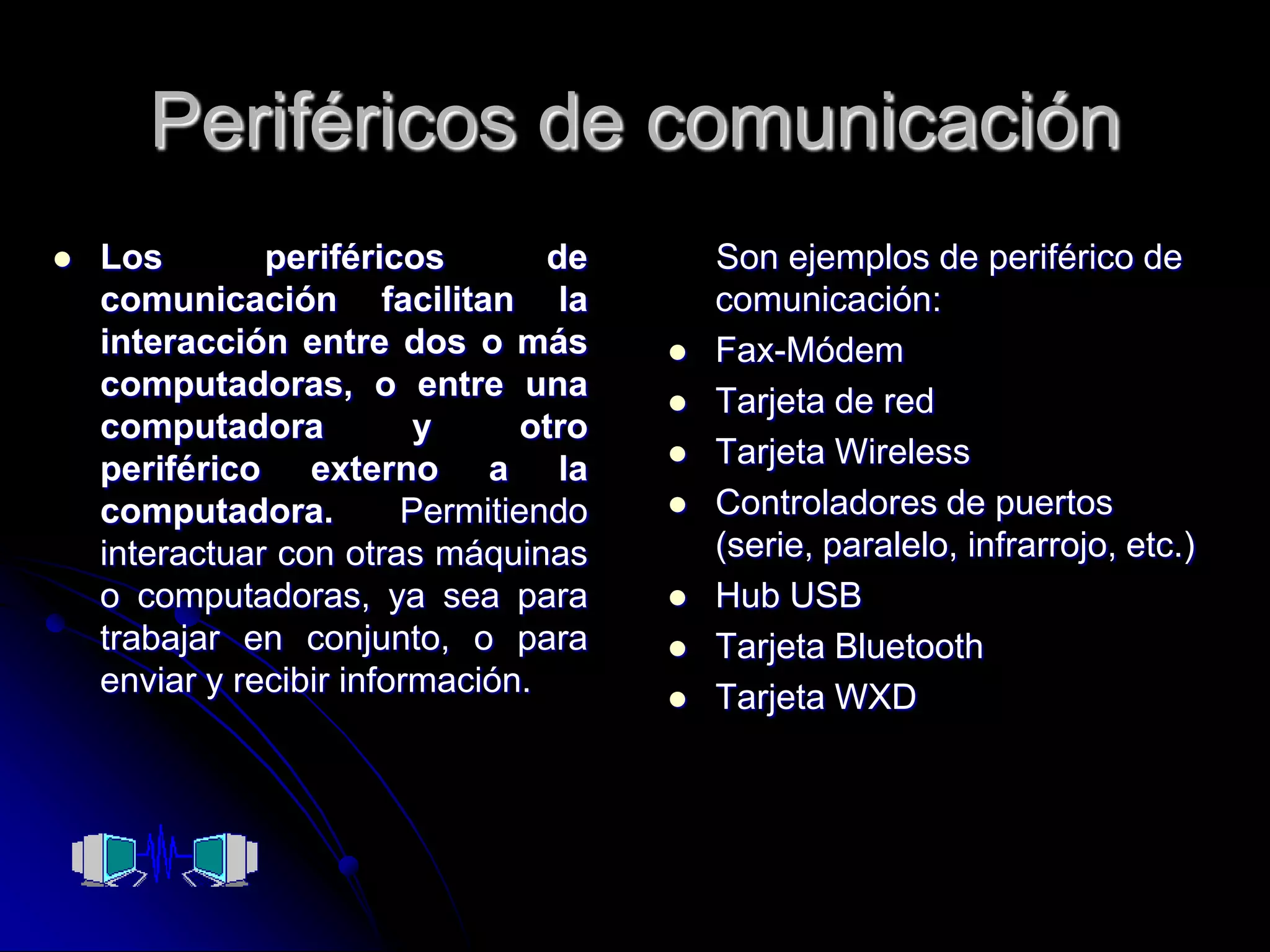 Tipos de perifericos | PPT