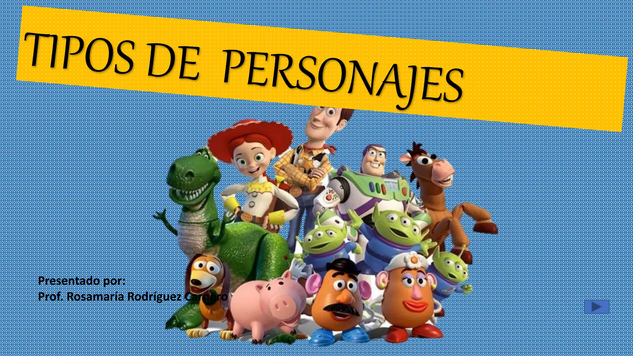 Tipos de personajes | PPTX