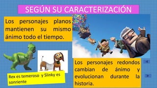 Tipos de personajes | PPTX