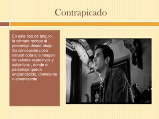 Tipos de planos y ángulos | PPTX