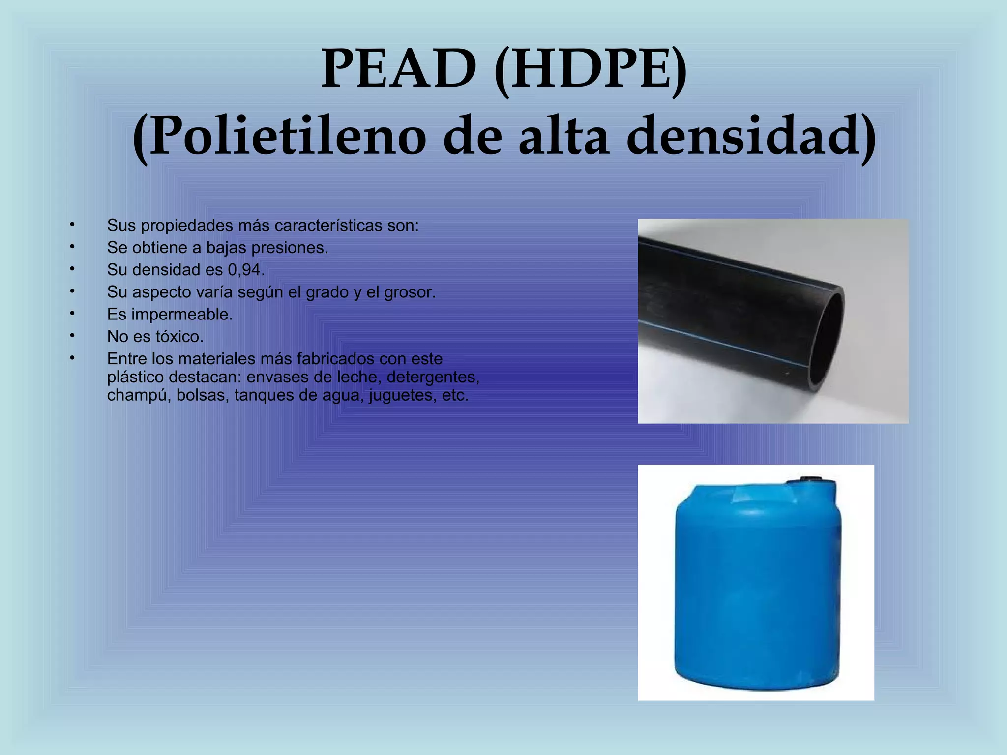 Tipos de plasticos | PPT