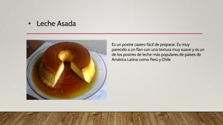 Tipos de postres | PPTX