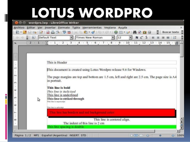 Tipos de procesadores de texto