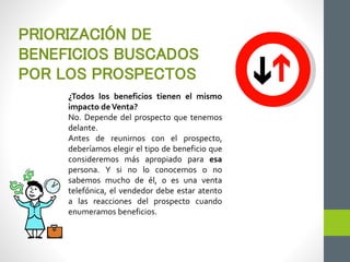Tipos de prospectos y proceso de ventas | PPTX