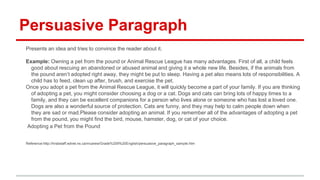 Types of Paragraphs | PPTX