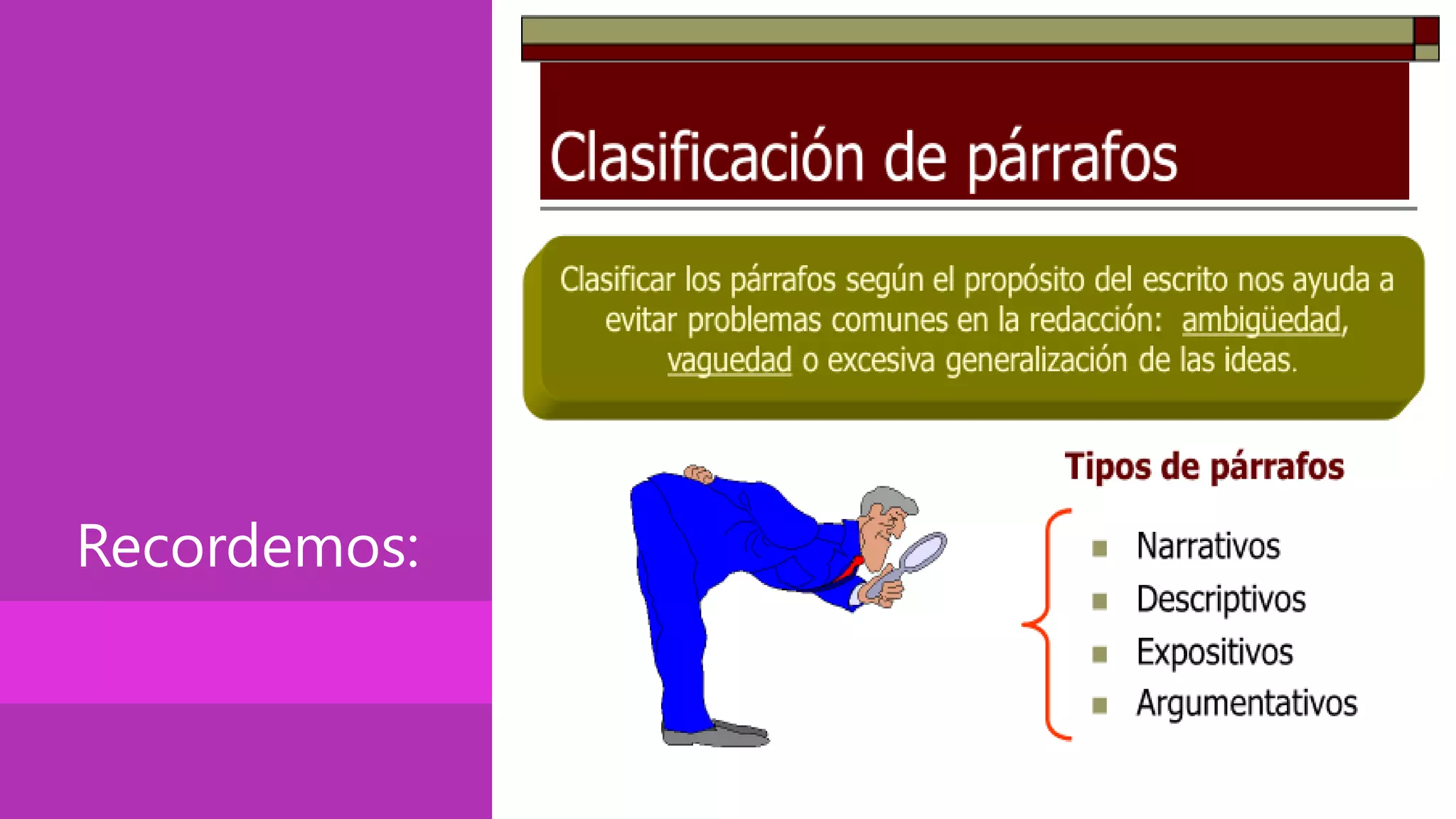 tipos de párrafos según estructura .pptx