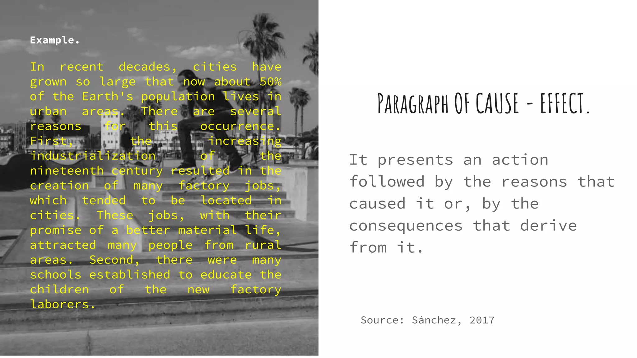 TIPOS DE PÁRRAFOS - STYLES OF PARAGRAPHS | PPT