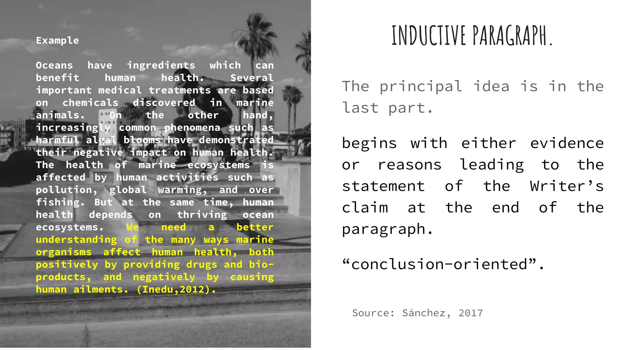 TIPOS DE PÁRRAFOS - STYLES OF PARAGRAPHS | PPT