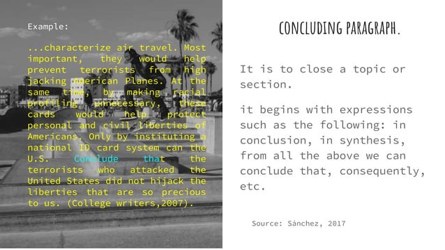TIPOS DE PÁRRAFOS - STYLES OF PARAGRAPHS | PPT