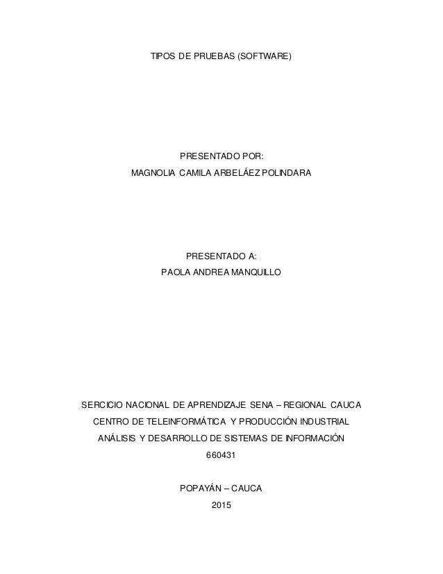 22 Tipos De Pruebas Software