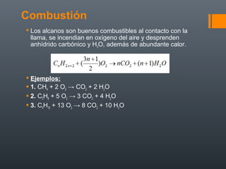 Tipos de reacciones organicas | PPT