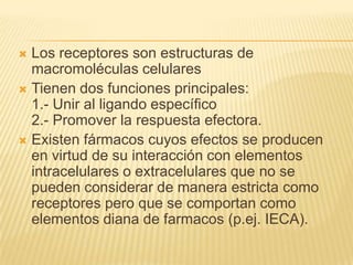 Tipos de receptores | PPTX
