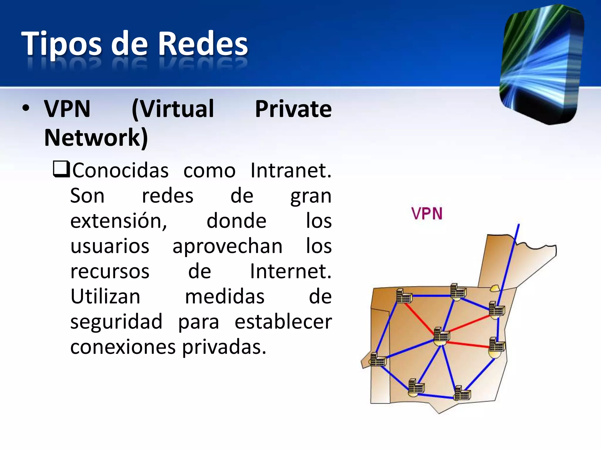 Tipos de redes | PPSX