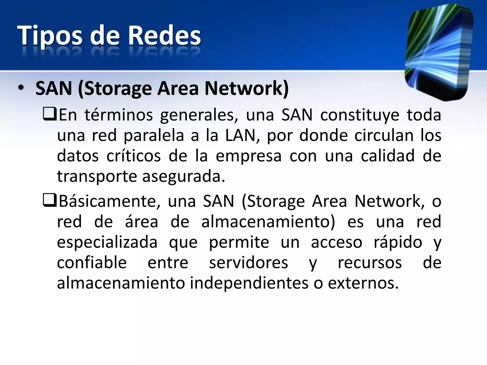 Tipos de redes | PPSX