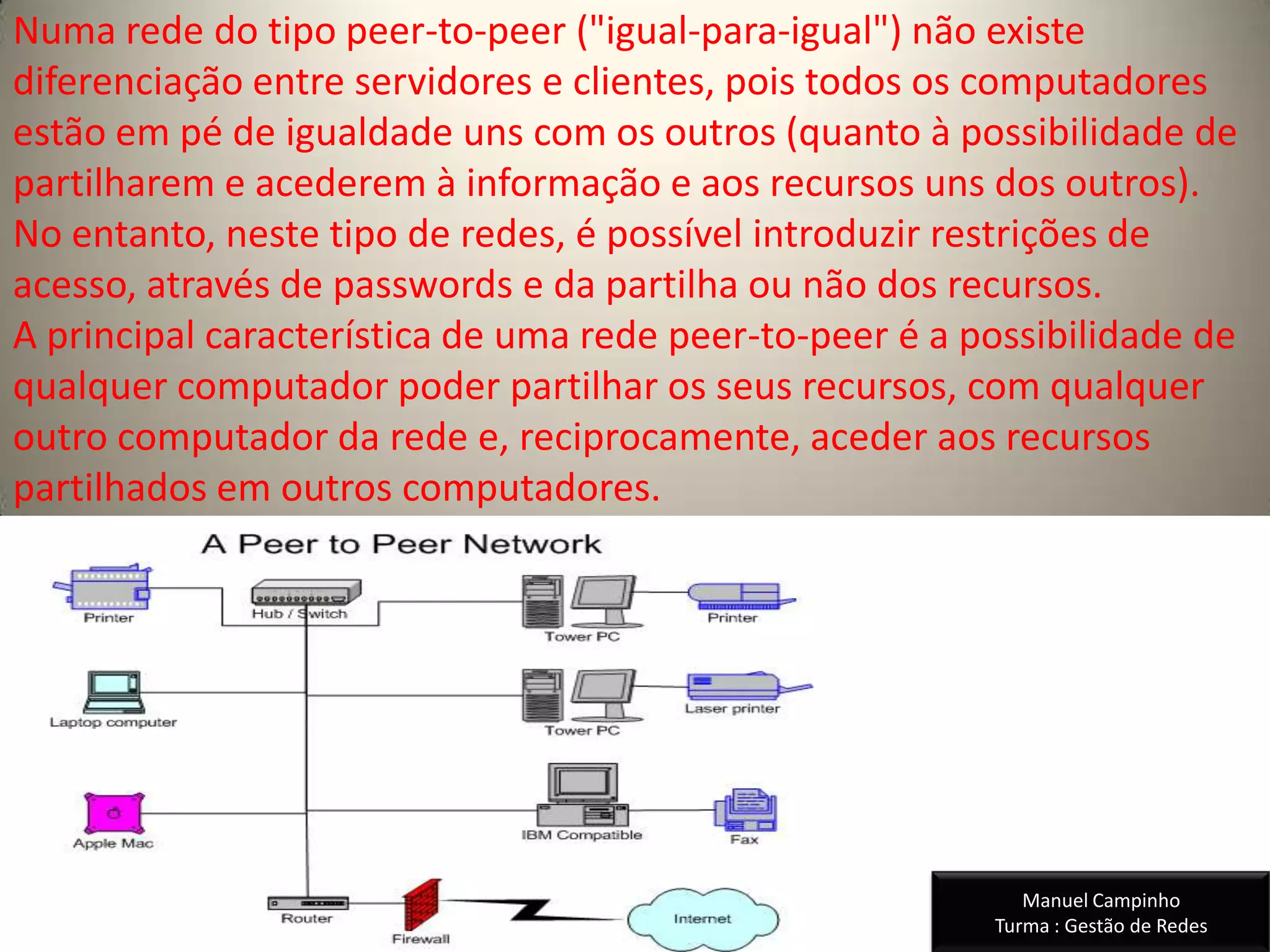 Tipos De Redes Abrangente GeográFica | PPTX | Computer Networking | Computing