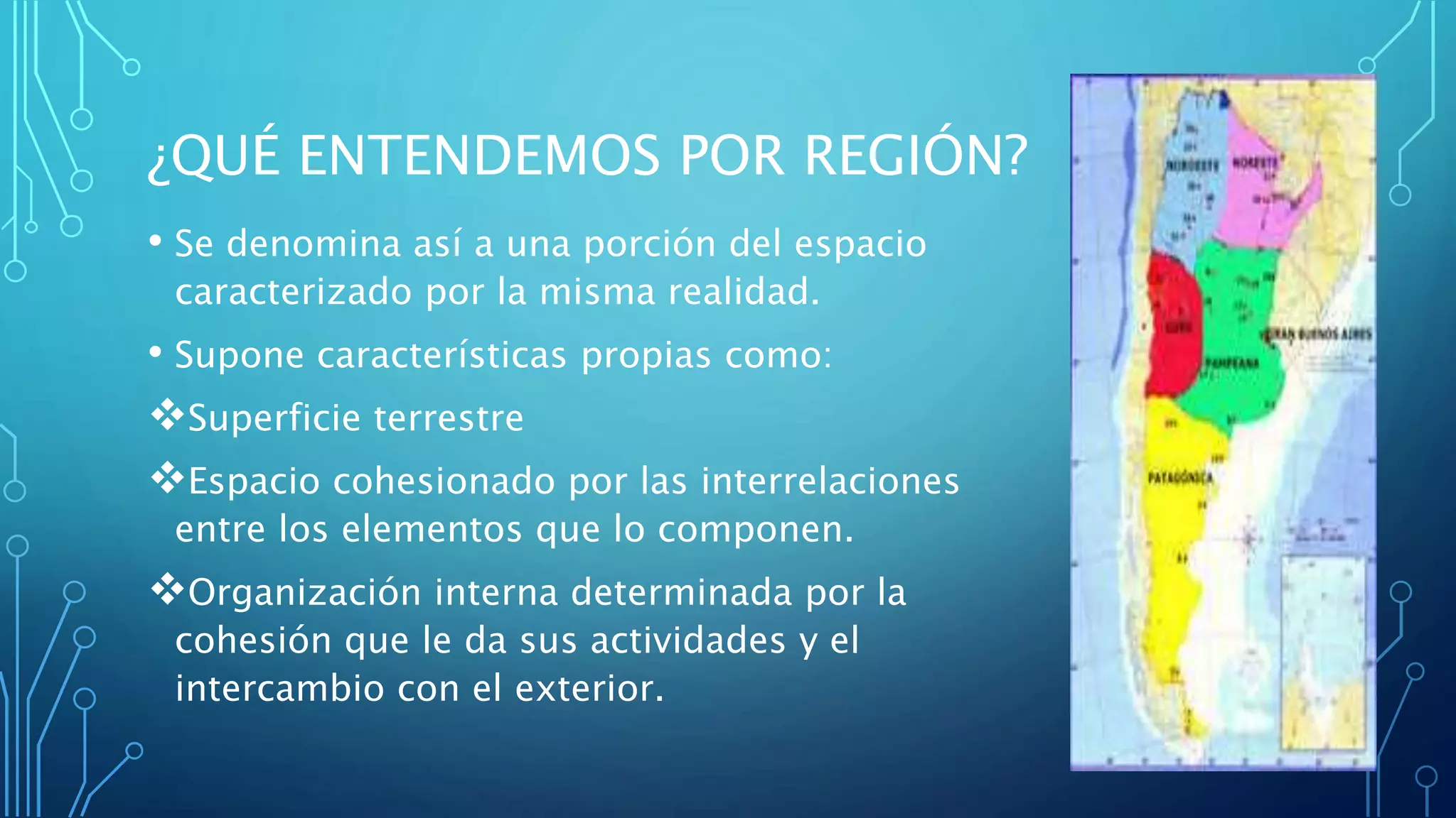 Tipos de regiones planificacion | PPTX