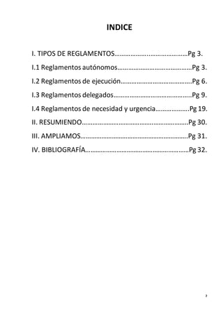 Tipos de reglamentos | PDF