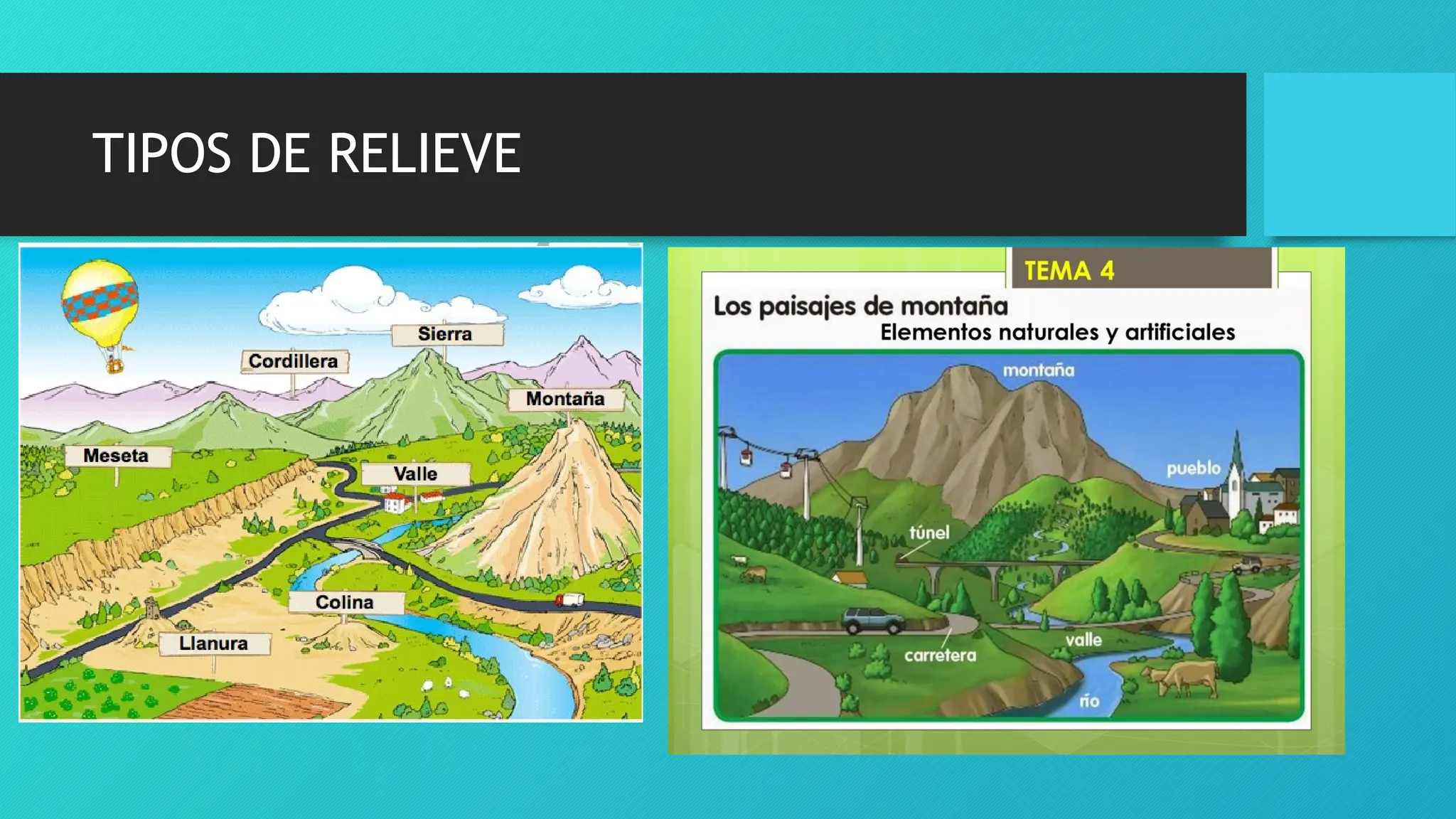 Tipos de relieve para quinto grado de primaria.pptx