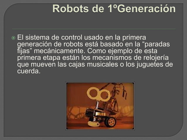 Tipos de robots | PPTX