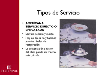 Tipos de servicio | PPT
