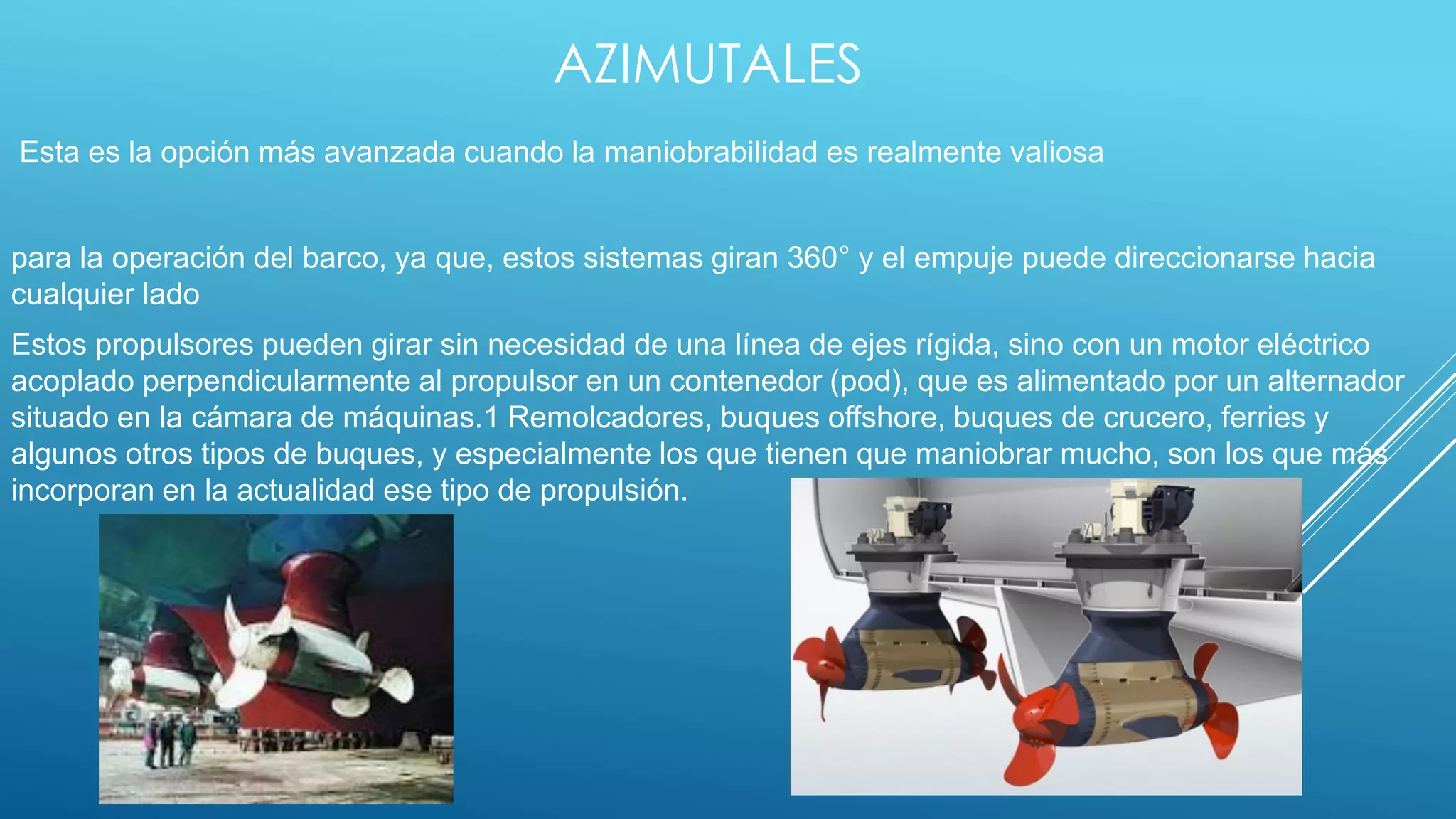 Tipos de sistema propulsores de un buque jose morales ing naval 3er ...