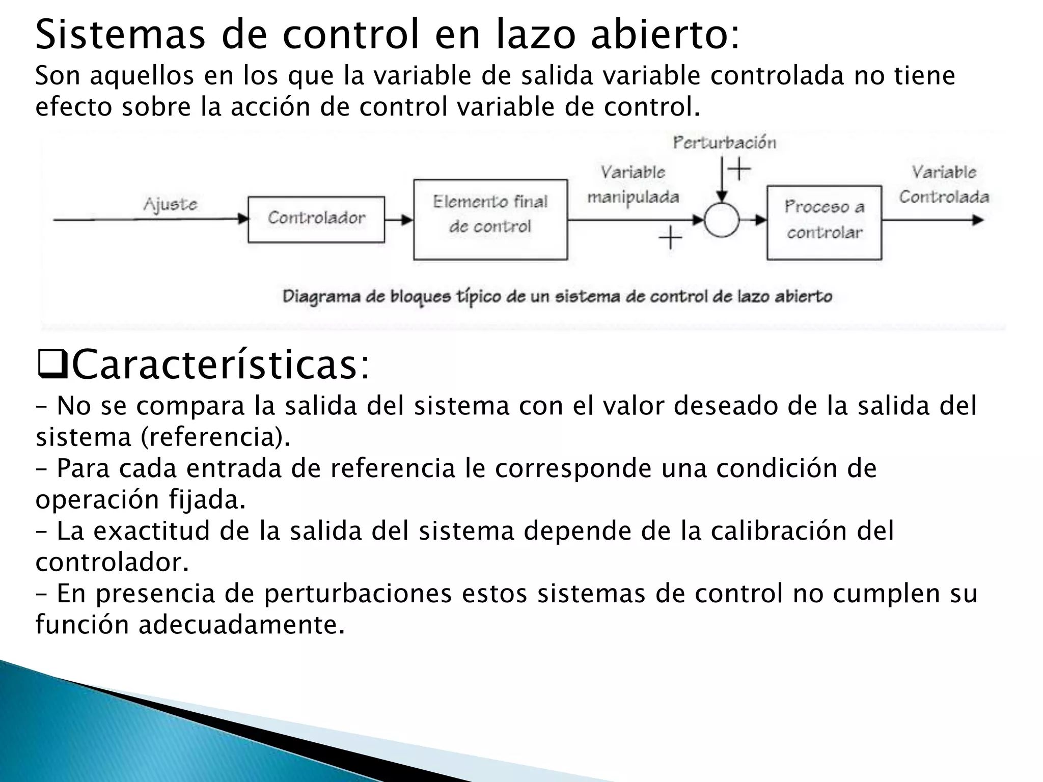 Tipos de sistema de control | PPTX