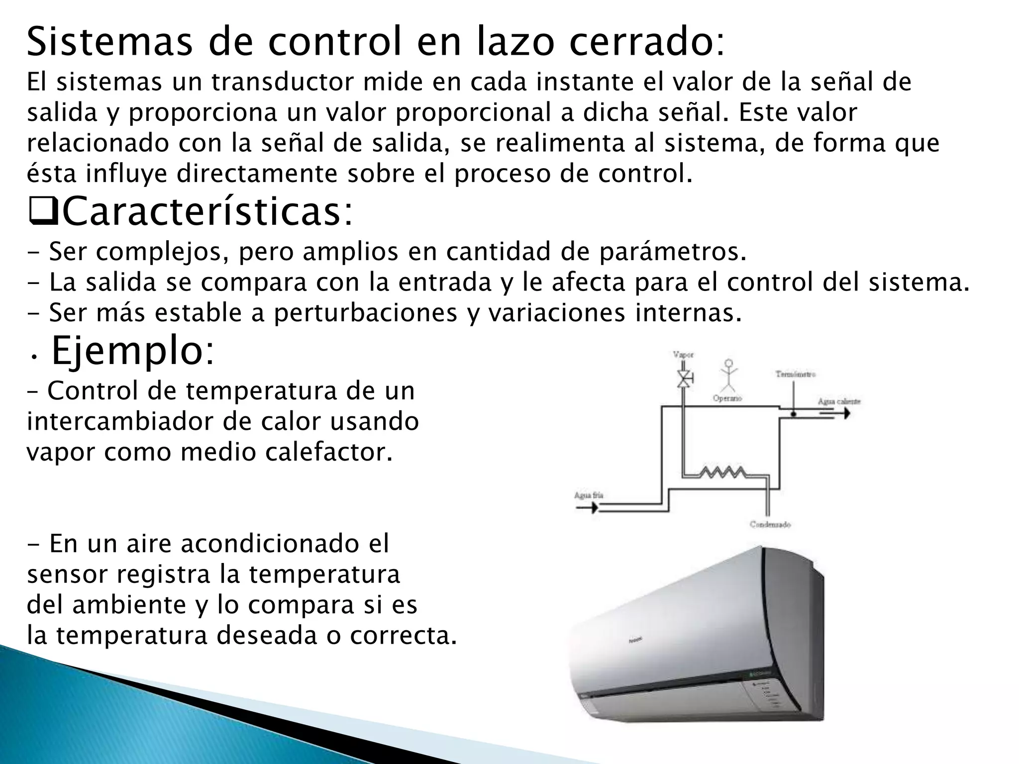 Tipos de sistema de control | PPTX