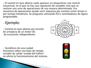 Tipos de sistema de control | PPTX