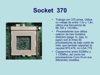 Tipos de socket | PPT