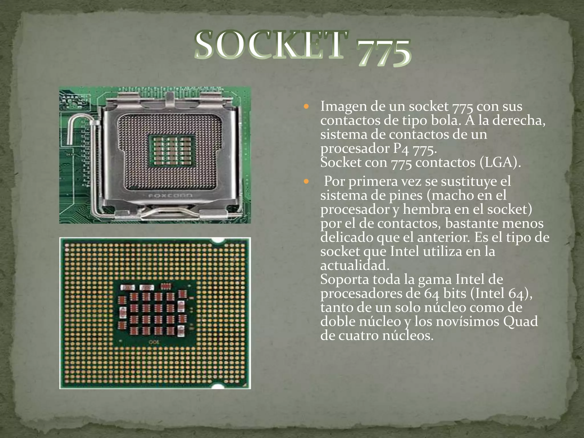 Tipos de socket | PPT