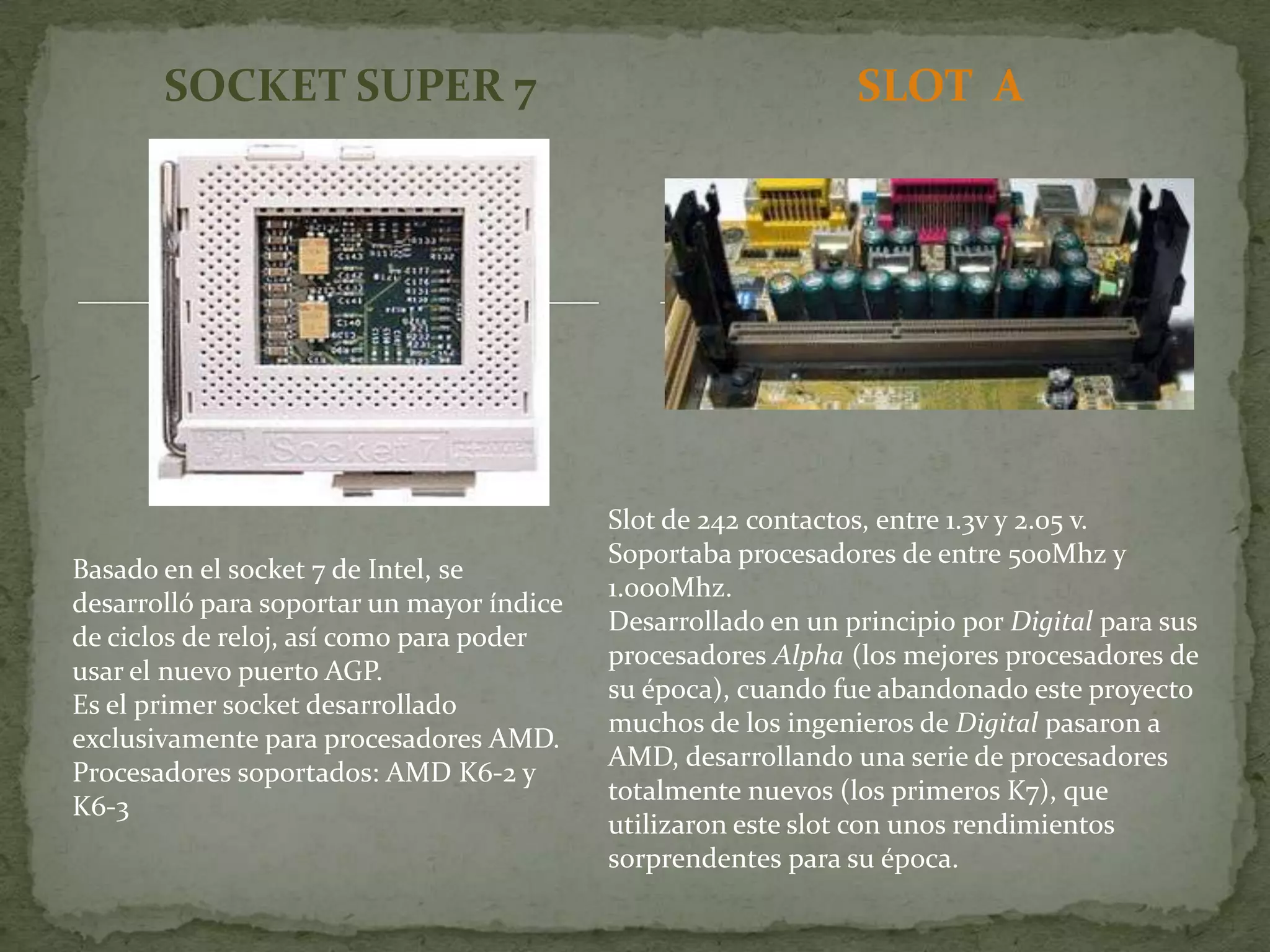 Tipos de socket | PPT
