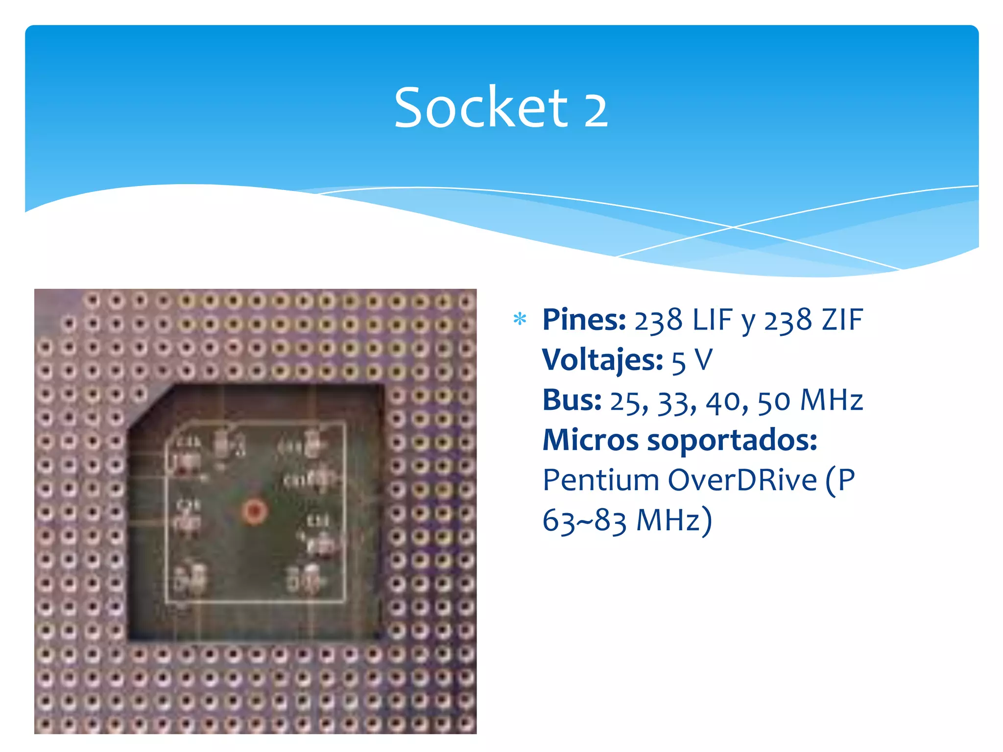 Tipos de sockets | PPTX