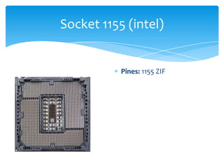 Tipos de sockets | PPTX