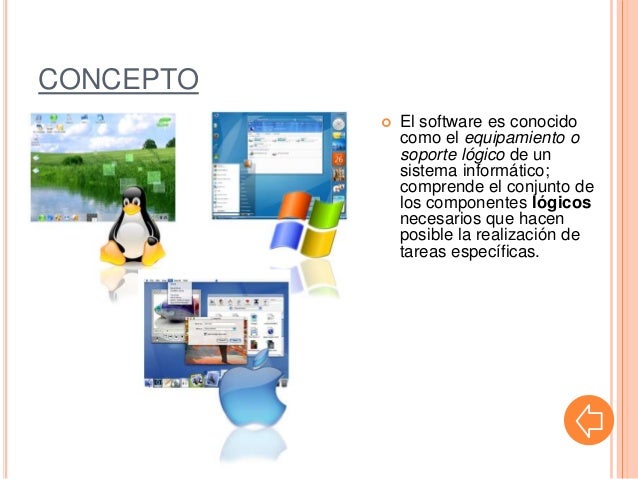 Concepto De Software Y Los Diferentes Tipos - slingo