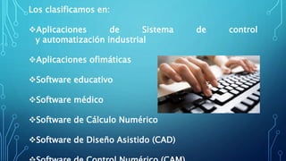 Tipos de software | PPTX